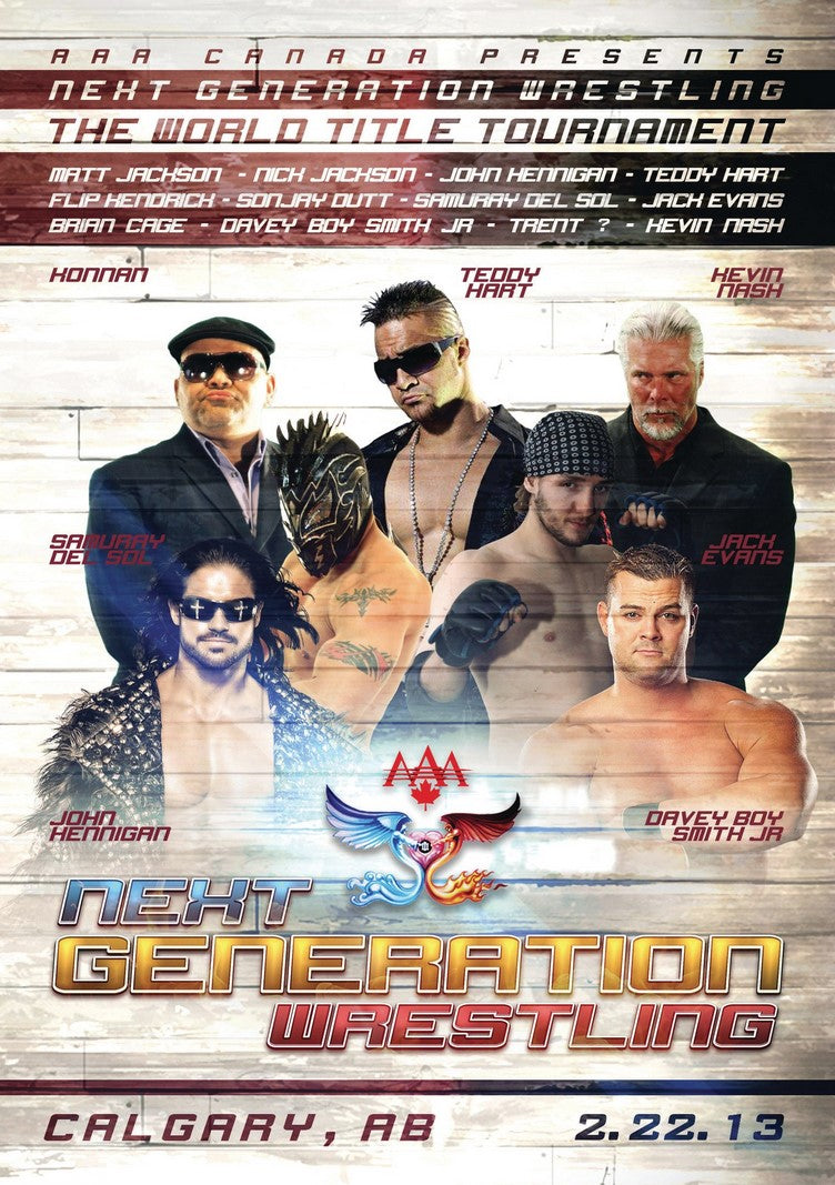 Next Generation Wrestling- World Title Tournament 2/22/13 – RF Video